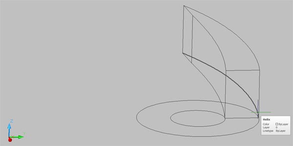 Helix & Sweep - AutoCAD rotates closed polyline before sweeping ...