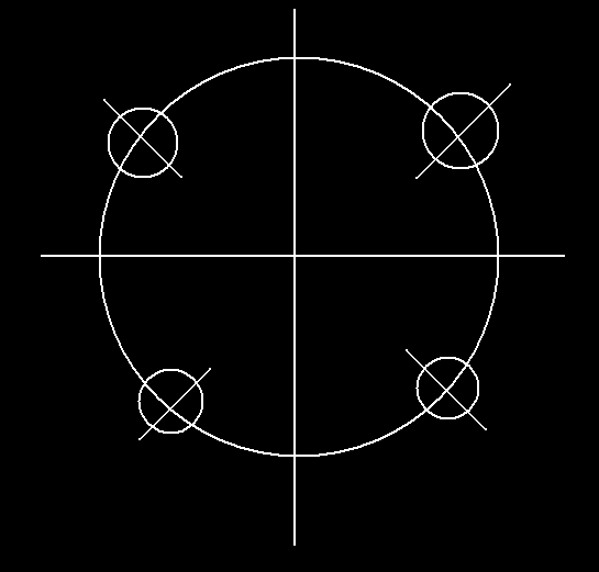 How To Locate Circles With Array Command AutoCAD Beginners Area 