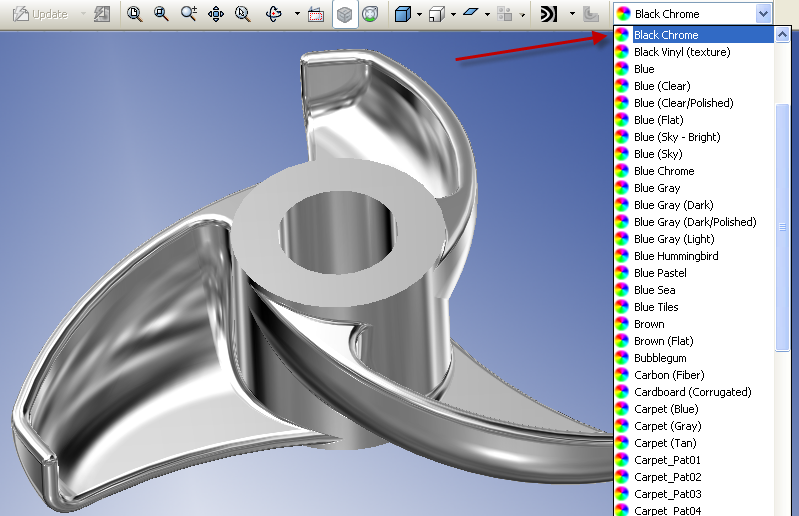 My attempt at creating the impeller,... - Autodesk Inventor - AutoCAD ...