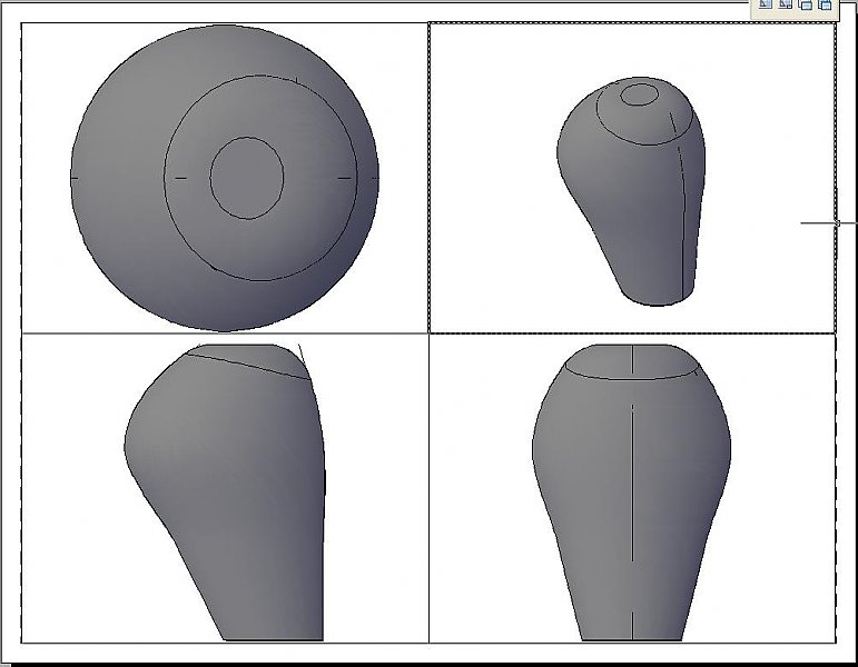 need help...How to create a shift knob??? - AutoCAD 3D Modelling ...