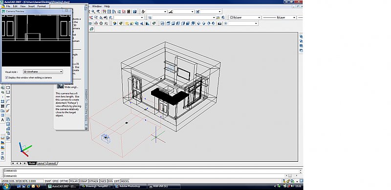 Camera problem - AutoCAD 3D Modelling & Rendering - AutoCAD Forums