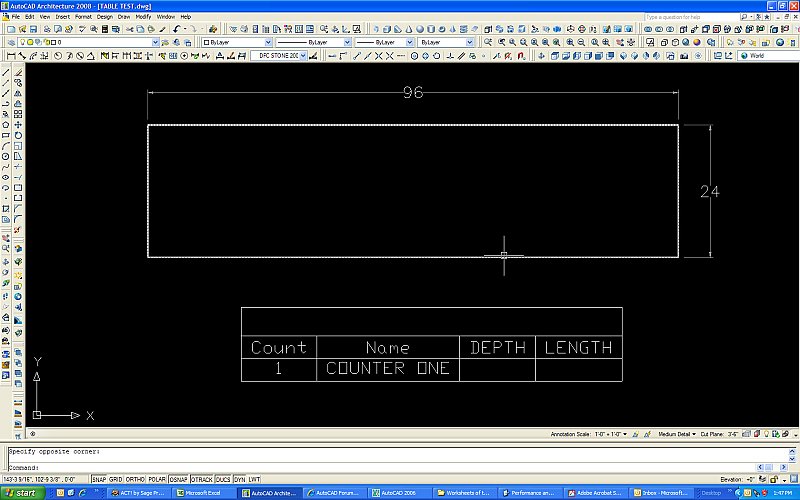 Data Extraction to Table - AutoCAD General - AutoCAD Forums