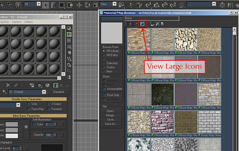 Material Library Problems - UVW Mapping, Textures & Materials - AutoCAD Forums