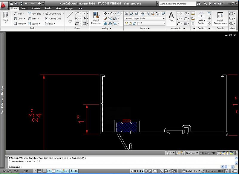 Dimensioning Problem with Selecting - AutoCAD 2D Drafting, Object Properties & Interface ...
