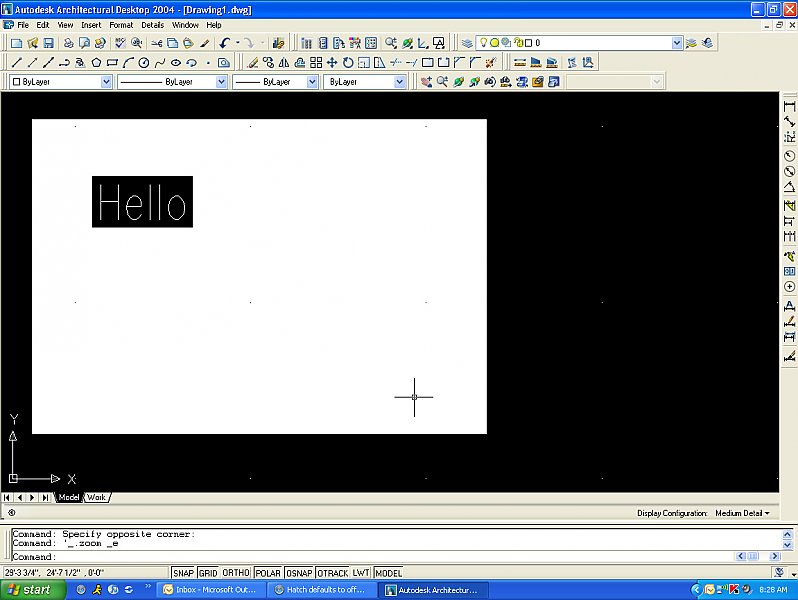 Hatch defaults to offset position - AutoCAD 2D Drafting, Object ...