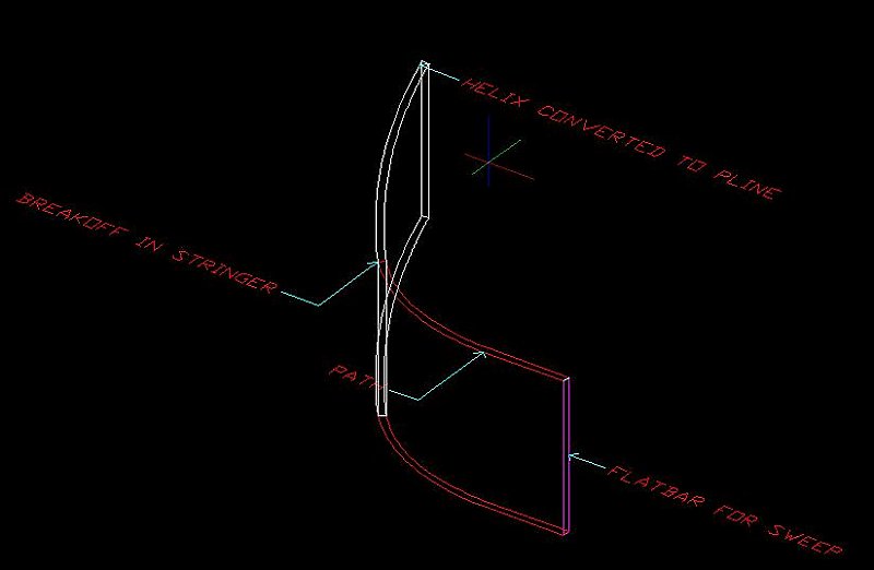 Helix Nightmare - AutoCAD 3D Modelling & Rendering - AutoCAD Forums