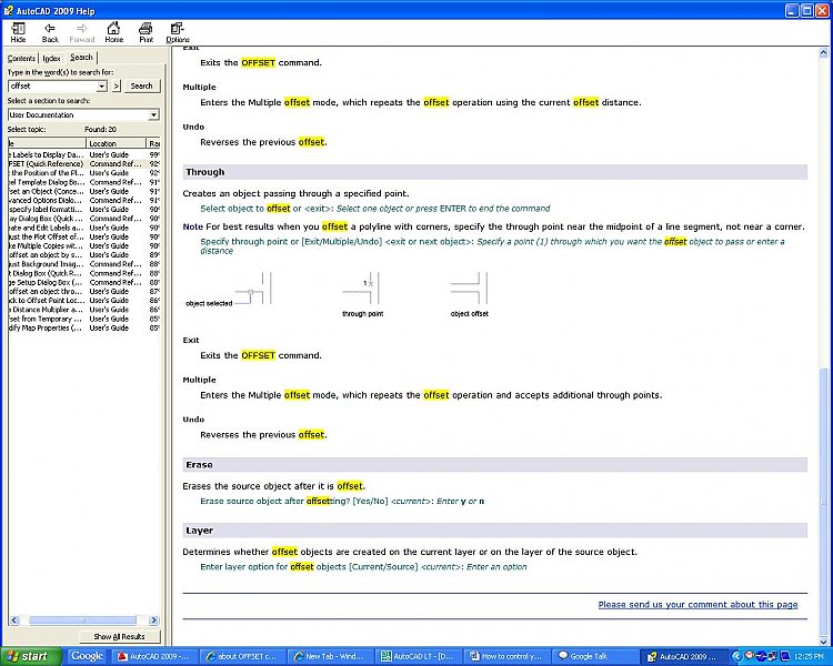 About Offset Command Erase Source Layer Settings Autolisp Visual Lisp And Dcl Autocad Forums