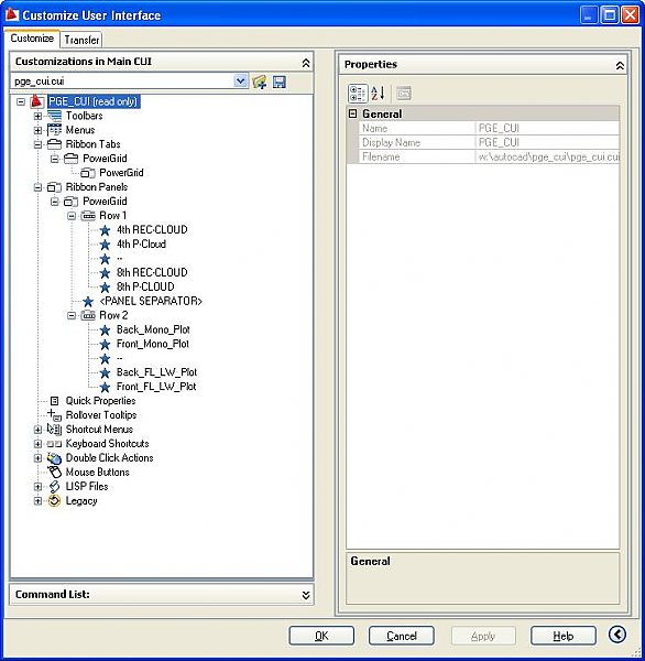 Custom Cui Cant Figure Out The Ribbon Autolisp Visual Lisp And Dcl Autocad Forums 2320