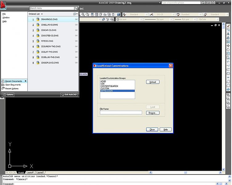 problem in loading menu files - AutoLISP, Visual LISP & DCL - AutoCAD Forums