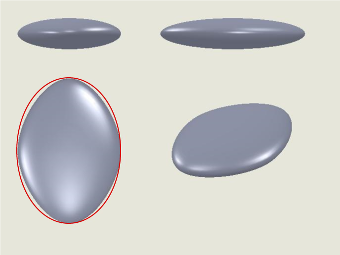 Modeling A Scalene Ellipsoid Mold SolidWorks AutoCAD Forums
