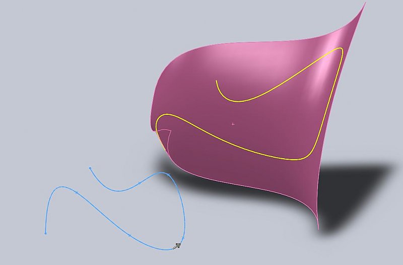 Curved Plane Solidworks 2010 SolidWorks AutoCAD Forums