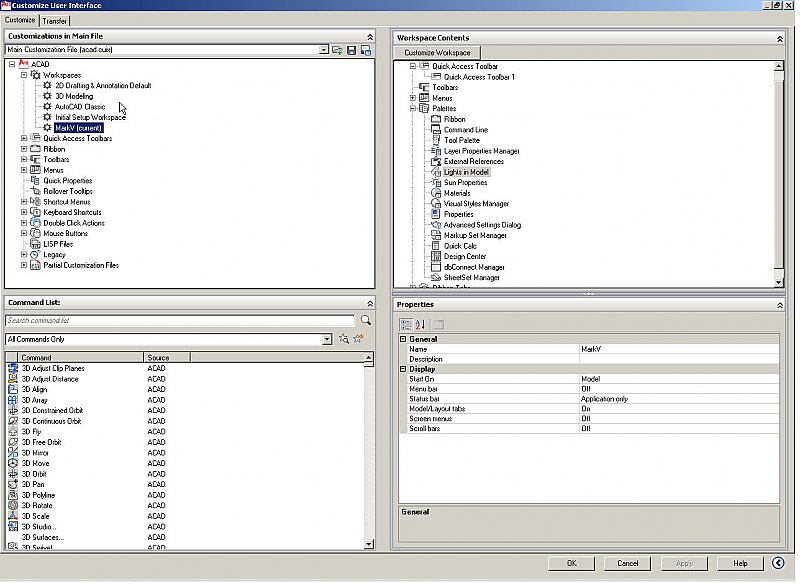 Tool Palette will not stay loaded - AutoCAD 2D Drafting, Object ...