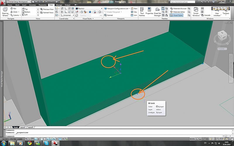 AutoCAD 2011 modelling problem - AutoCAD 3D Modelling & Rendering - AutoCAD Forums