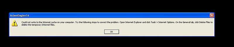 AcInetEngine16 Message - AutoCAD Bugs, Error Messages & Quirks - AutoCAD Forums