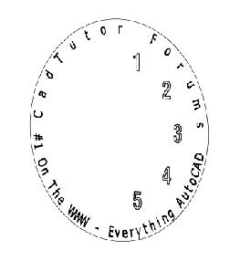 TEXT to a radius and angle. - AutoCAD General - AutoCAD Forums