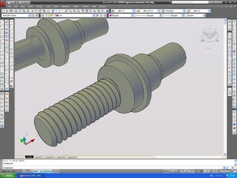 Threads in 3D - AutoCAD 3D Modelling & Rendering - AutoCAD Forums