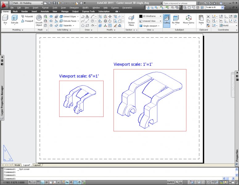 multiple scales - AutoCAD 2D Drafting, Object Properties & Interface ...