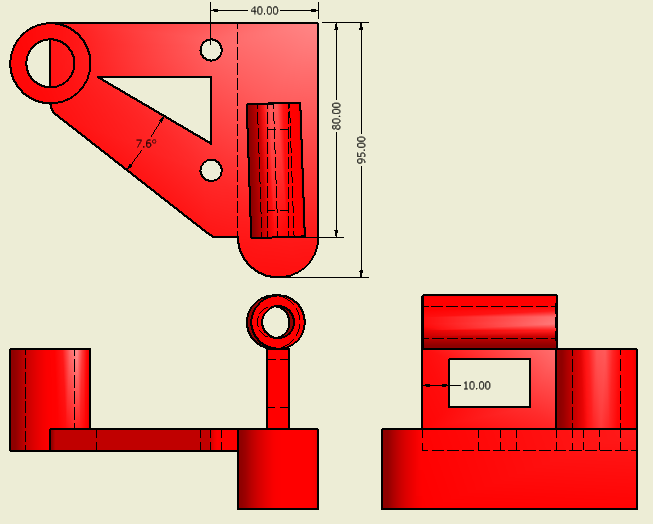 Bracket Page 2 Autocad 3d Modelling And Rendering Autocad Forums