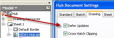 Locking An .IDW - Autodesk Inventor - AutoCAD Forums