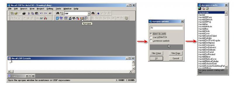 Some Visual Lisp codes deal with (car(entsel)) and others (ssget -> ssname ......) - AutoLISP ...