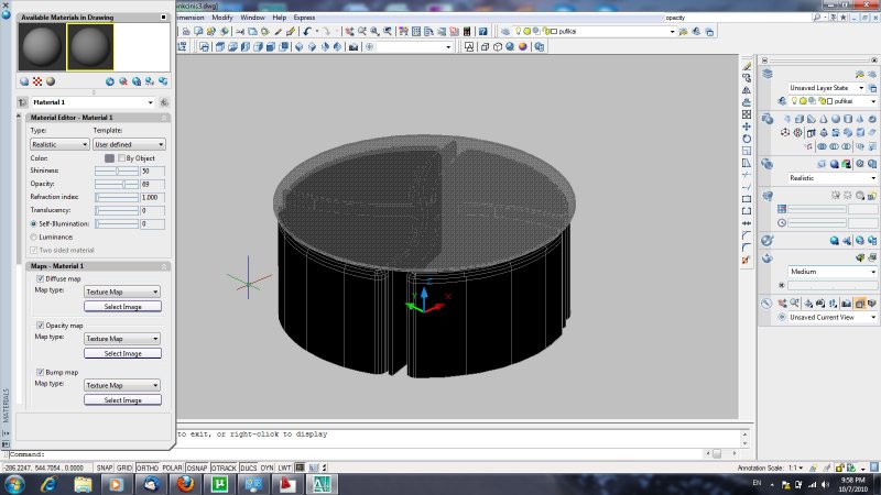 problems with opacity (autocad 2008) - AutoCAD 3D Modelling & Rendering - AutoCAD Forums