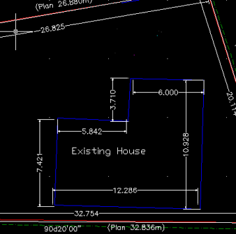 How to extend one of the lines on a closed polyline? - AutoCAD ...