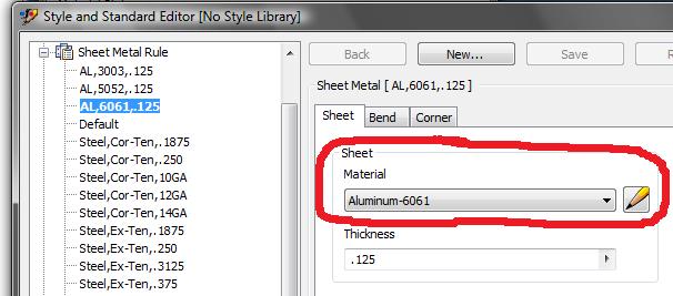 Sheet Metal Rules - Autodesk Inventor - AutoCAD Forums