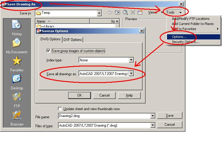Automatically Save To Earlier Version Autocad Drawing Management And Output Autocad Forums