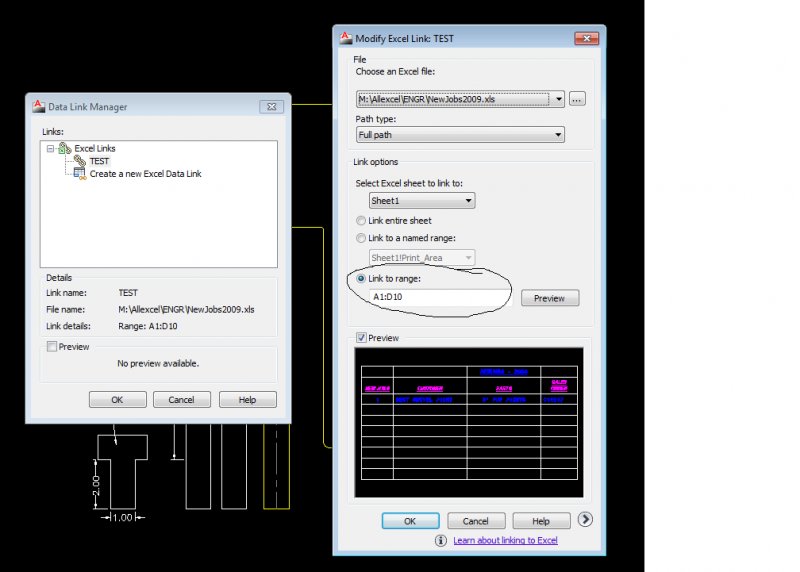 Data Extraction Table Autocad General Autocad Forums 