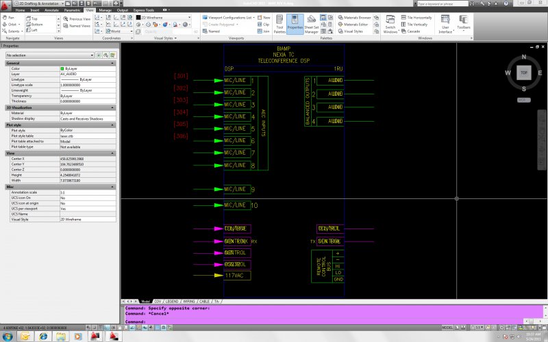 Blocks Inserting With Double Text AutoCAD Drawing Management Output