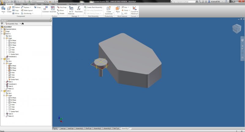 drive constraints - Autodesk Inventor - AutoCAD Forums