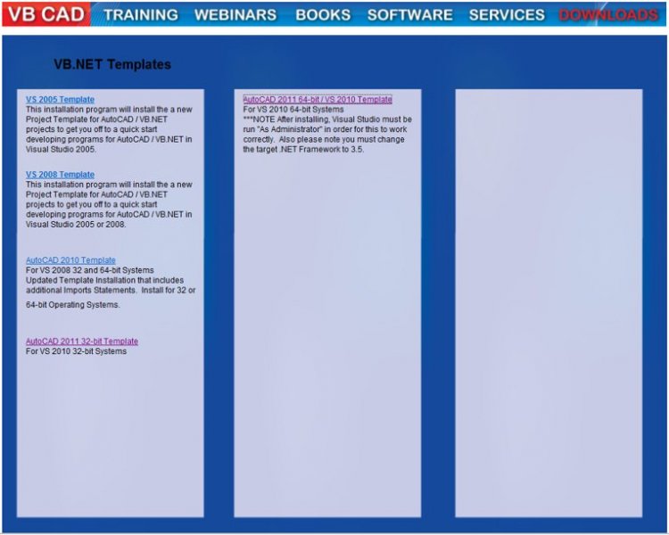 Visual Studio 2010 with Windows 7 64 Bit "... project creation failed" - .NET, ObjectARX & VBA ...