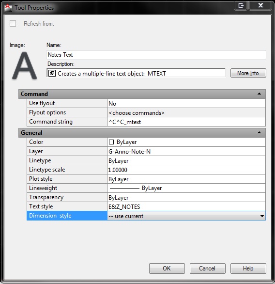 Annotative Text To Palette Autocad 2d Drafting Object Properties And Interface Autocad Forums
