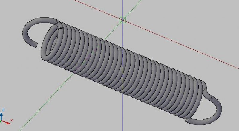 Need some Help with Tension Spring - AutoCAD 3D Modelling & Rendering ...
