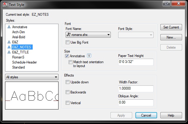 Annotative Text To Palette Autocad 2d Drafting Object Properties And Interface Autocad Forums 2125