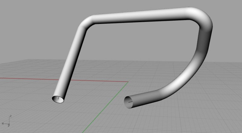 Fillet 3D Polyline Or Other Option AutoCAD 3D Modelling Rendering 