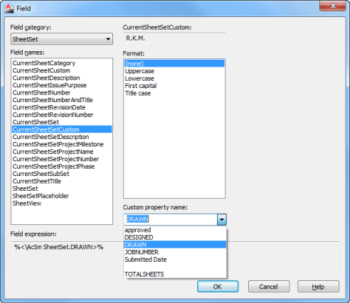 Creating fields for a Title block - AutoCAD Beginners' Area - AutoCAD ...