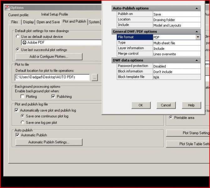 PUBLISH to PDF produces no results... - AutoCAD Drawing Management & Output - AutoCAD Forums