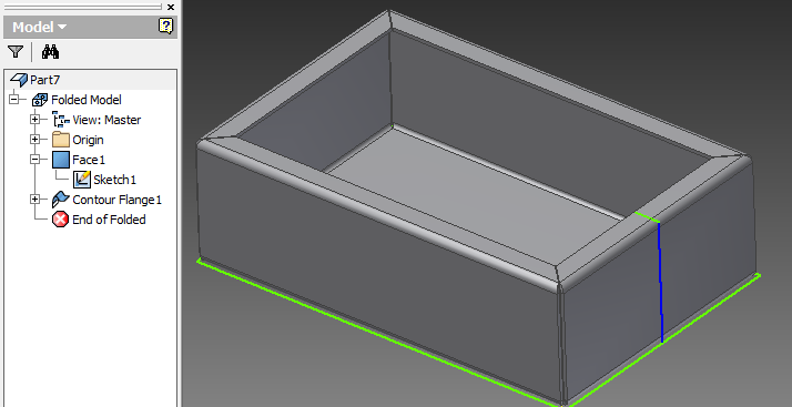 Sheet metal-Inventor Prof. 2008 - Autodesk Inventor - AutoCAD Forums