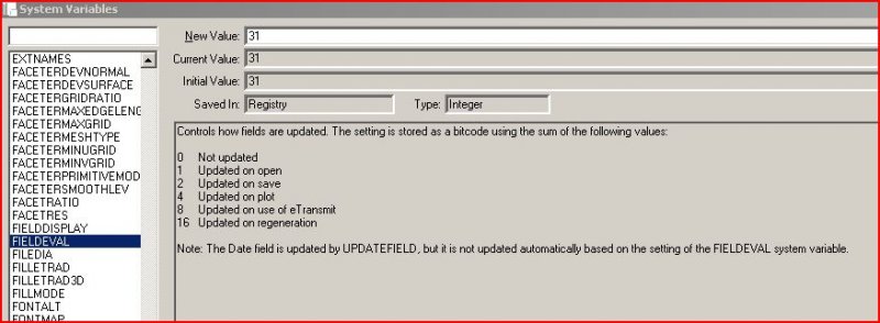 Fields in attribute. - AutoCAD Drawing Management & Output - AutoCAD Forums