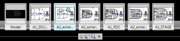 How to change Layout Tabs to classic version? - AutoCAD 2D Drafting, Object Properties ...