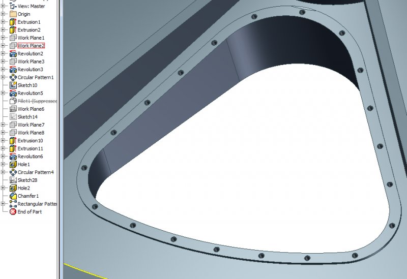 holes on land - Autodesk Inventor - AutoCAD Forums