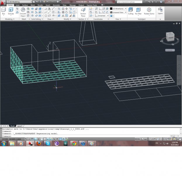 3d Net Creation Autocad 3d Modelling And Rendering Autocad Forums