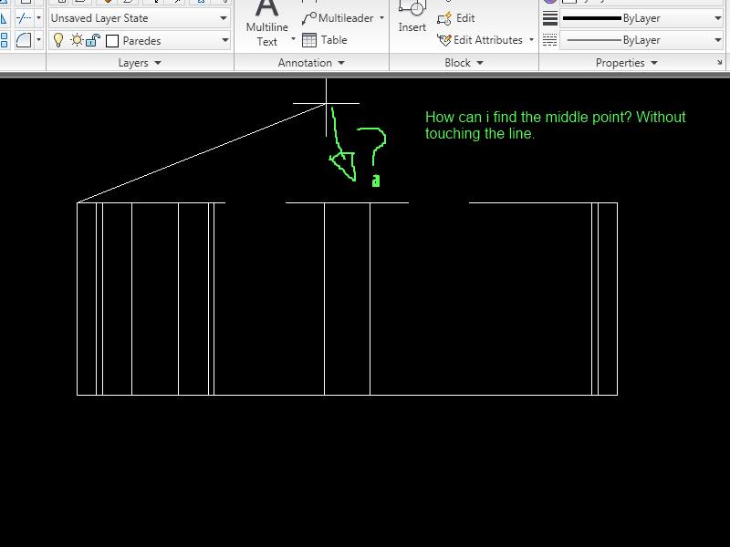 Finding middle point in this case? - AutoCAD Beginners' Area - AutoCAD ...