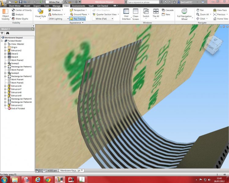 Glitch in part. Cannot cut a window out? - Autodesk Inventor - AutoCAD ...