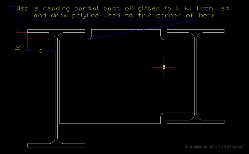 Cope Beam - AutoLISP, Visual LISP & DCL - AutoCAD Forums