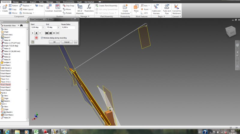 changing cable - Autodesk Inventor - AutoCAD Forums