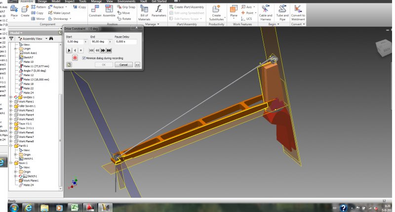 changing cable - Autodesk Inventor - AutoCAD Forums