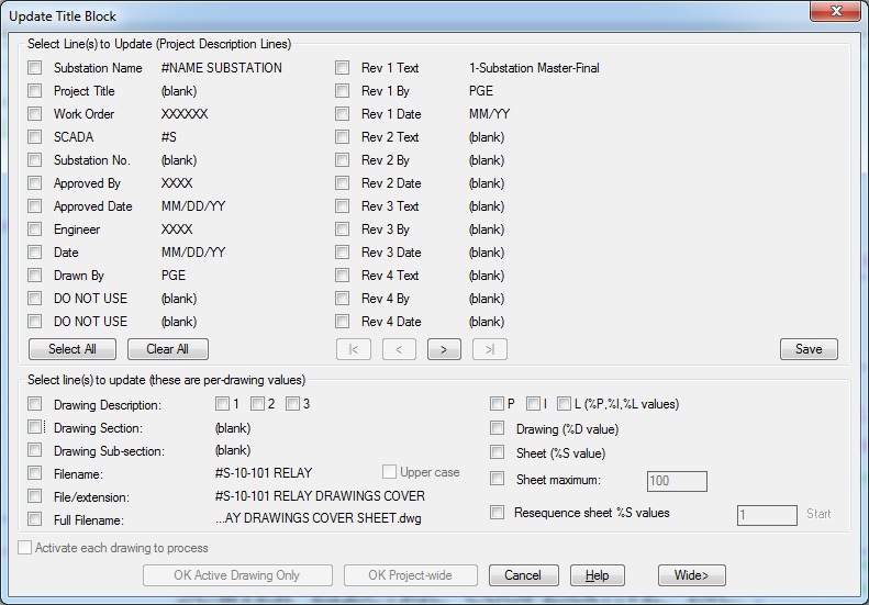 AutoCAD Electrical - Update Title Block Customise Menu - AutoCAD ... AutoCAD Electrical - Update Title Block Customise Menu - AutoCAD ...