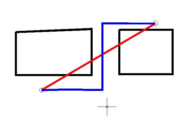 Need help. Algorithm for drawing lines, without crossing. - AutoLISP ...